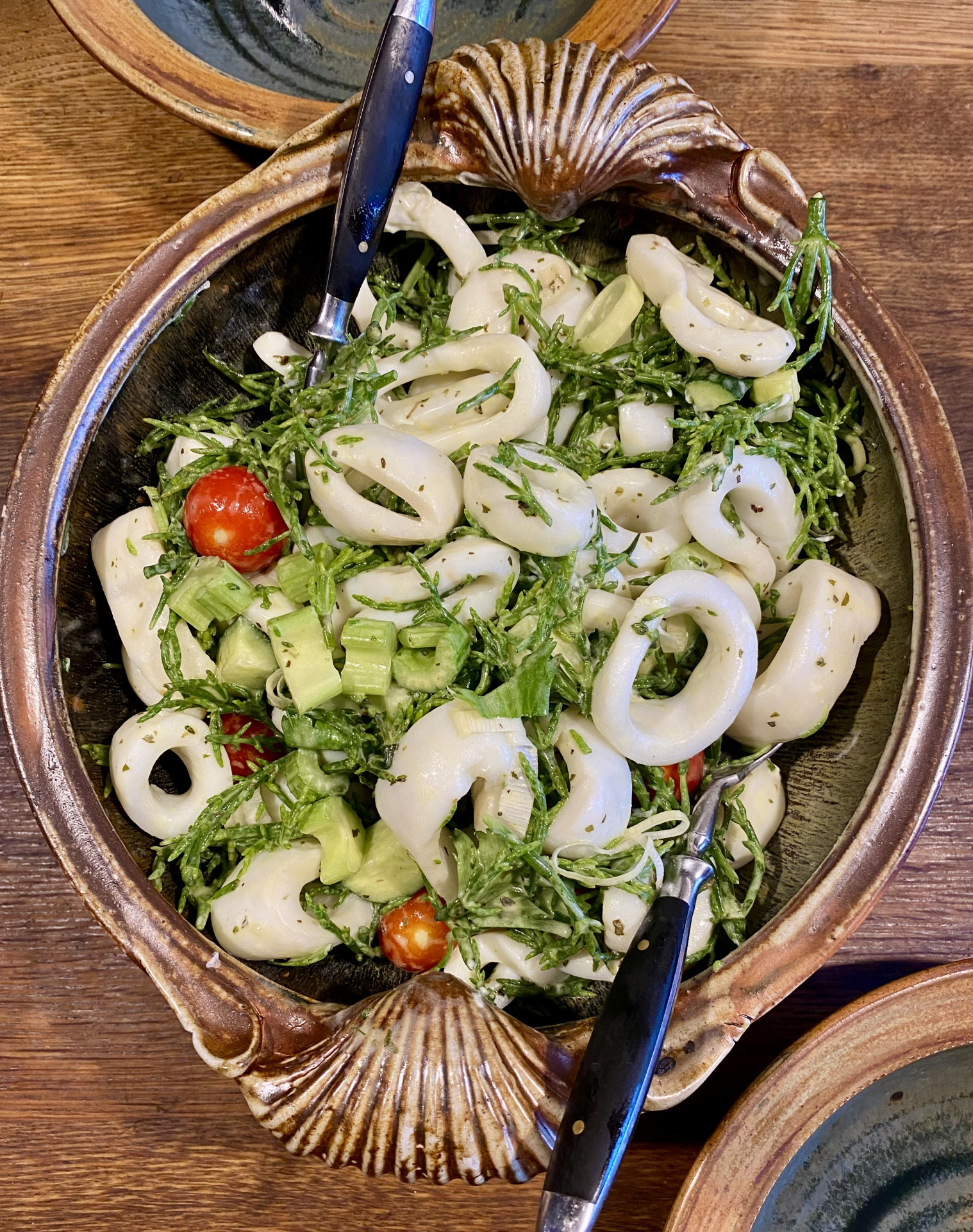 Herzgesunde Ernährung: #62 Pulpo Salat mit Salicorn - Praxis für ...